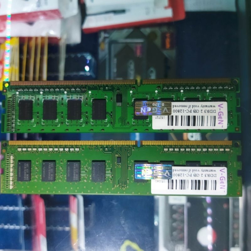 Jual Ram Ddr3 V-Gen 4Gb (2x2Gb) Pc3-12800 | Shopee Indonesia