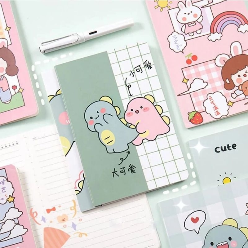 Jual Buku tulis karakter notebook A5 Buku catatan | Shopee Indonesia