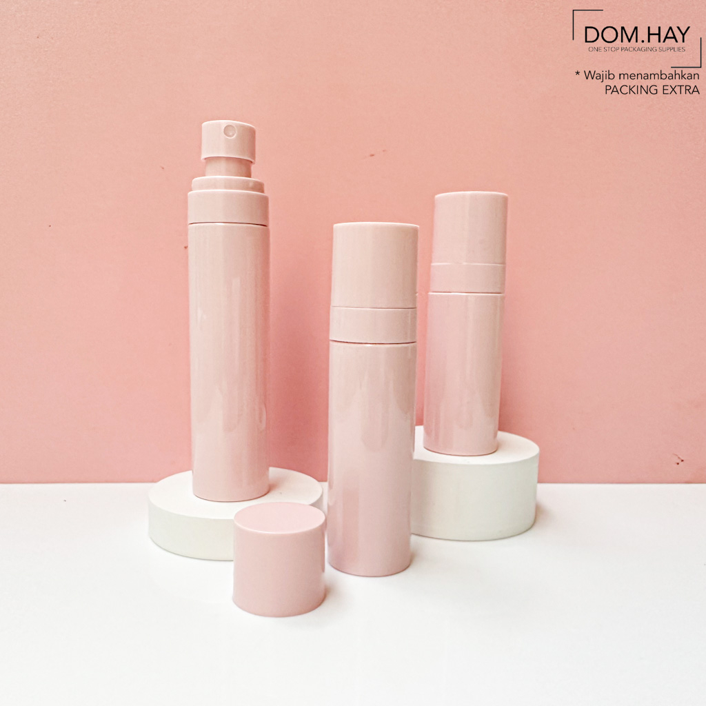 Jual Botol Spray Plastik Pink 4BD Face Mist Hair Spray Perfume Luxury ...