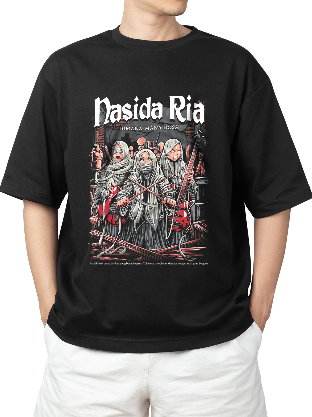 Jual Rockerstar T-shirt Band Nasida Ria Dimana Mana Dosa | Shopee Indonesia