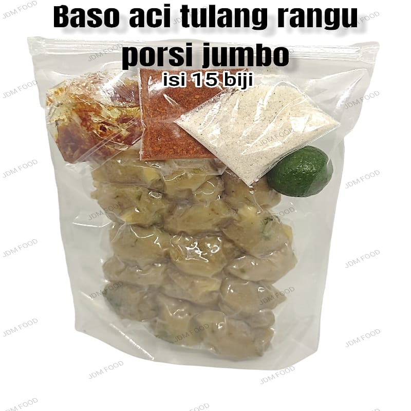 Jual Baso aci tulang rangu tulang rawan porsi jumbo isi 15 bji | Shopee ...