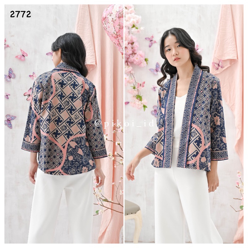 Jual Outer batik wanita / blazer batik modern / Baju batik cewek murah ...