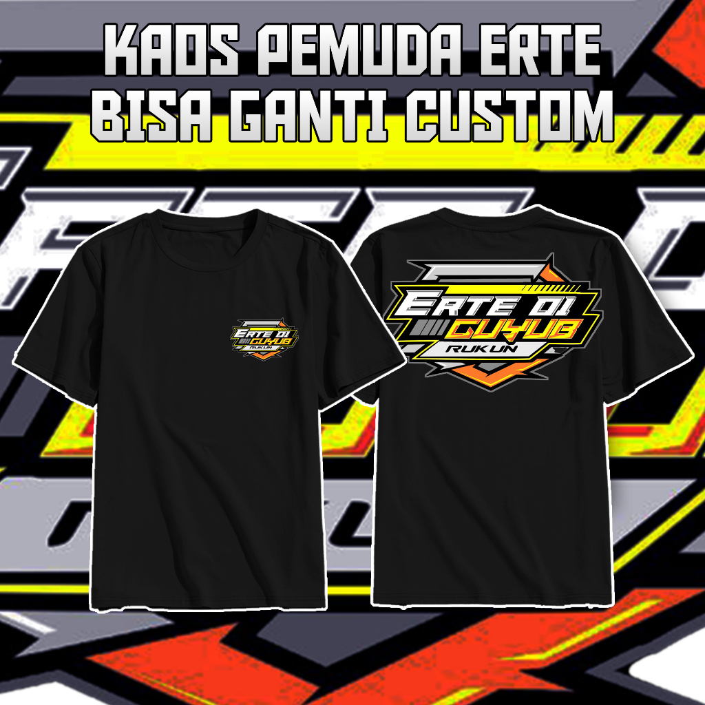 Jual Kaos PEMUDA RT Bisa Custom Nomor RT Kaos Viral Satuan/Lusinan ...