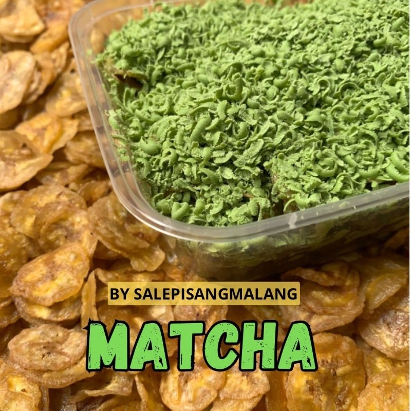 Jual KERIPIK PISANG RASA MATHCA LUMER | 250 GR KERIPIK MATCHA MELTED ...