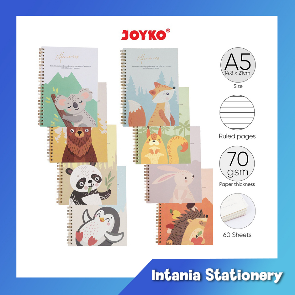 Jual Notebook Bergaris A5 Joyko, Notebook A5 Joyko | Shopee Indonesia