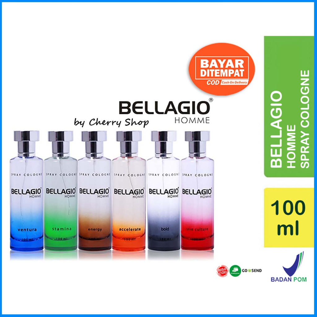 Jual [100ML | BPOM] Bellagio Spray Cologne 100ML | Parfum Badan ...