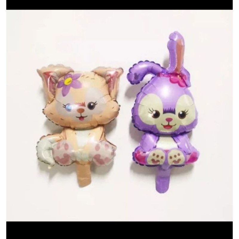 Jual Balon foil mini kelinci stella lou /bunny / kucing linabell ...