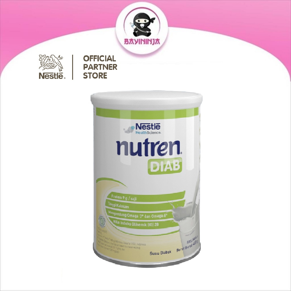Jual NUTREN Diab Vanila Susu Dewasa 400 g | Shopee Indonesia