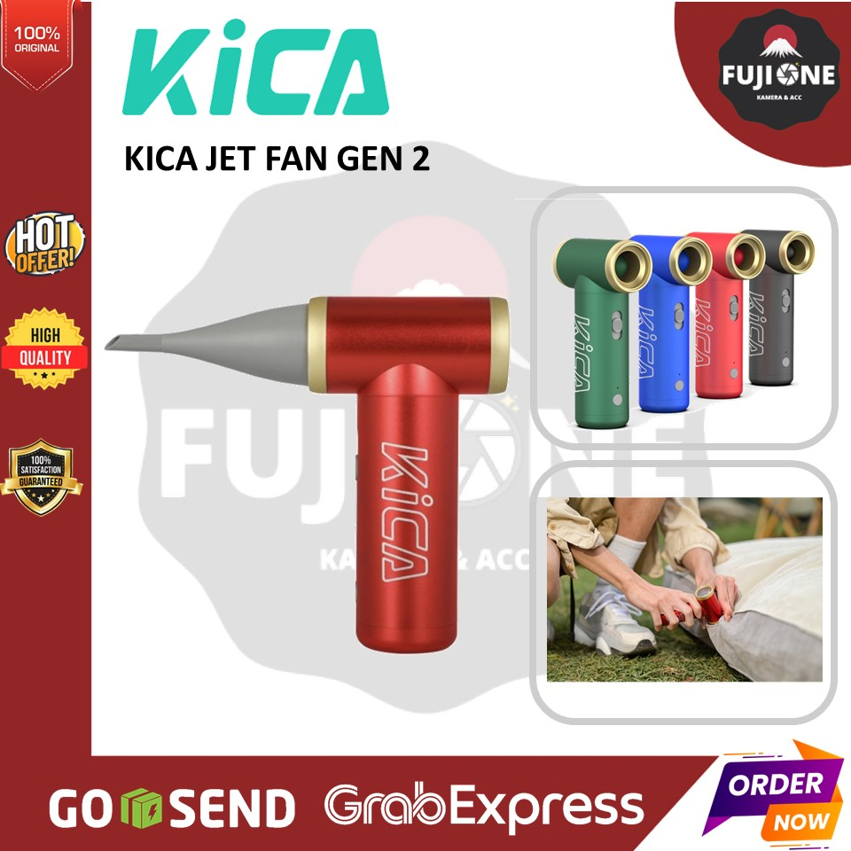 Jual KiCa Jet Fan Gen 2 Multifunction Fan Mini Portable JetFan II ...