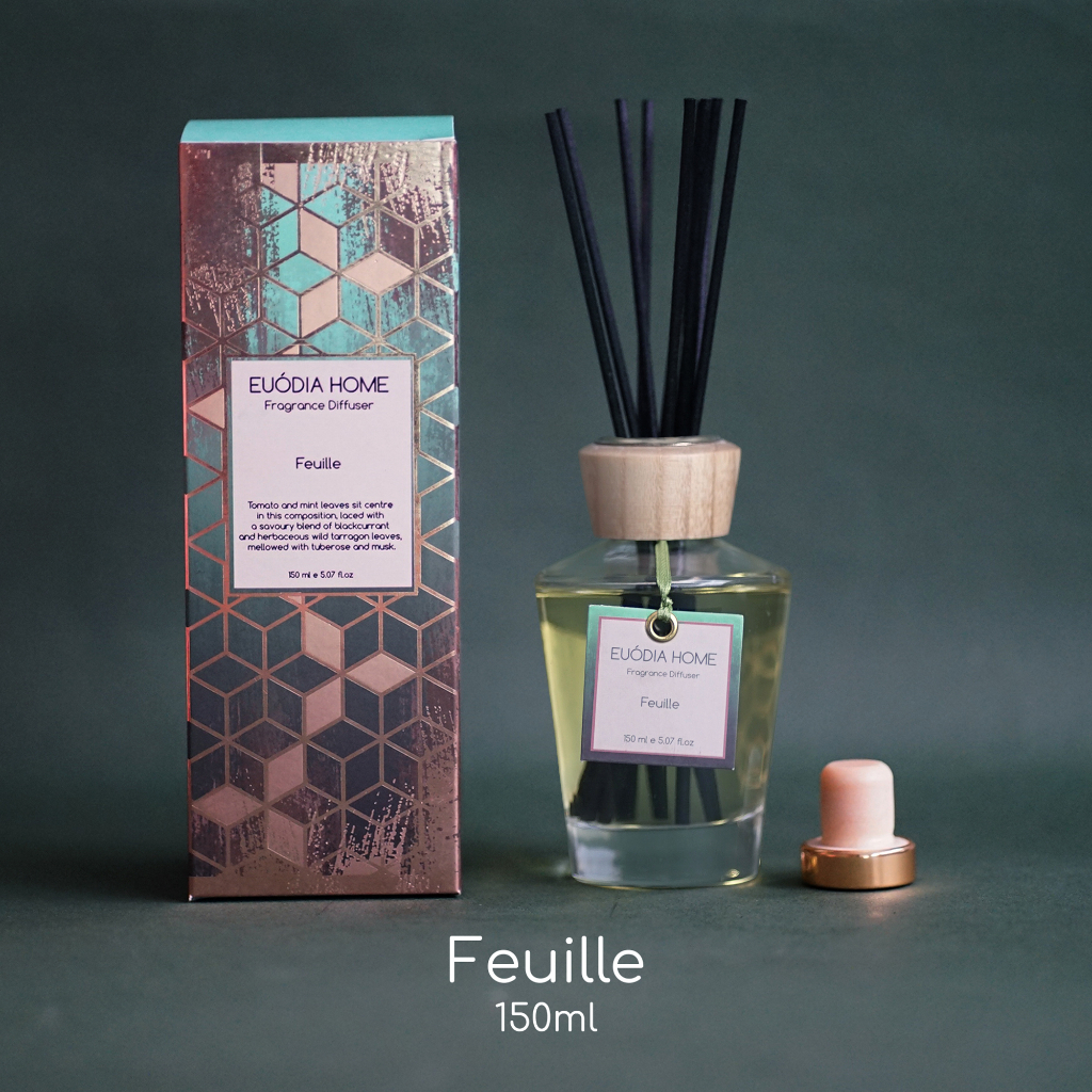 Jual Euodia Home Feuille Fragrance Diffuser 150 ml - Aromaterapi ...