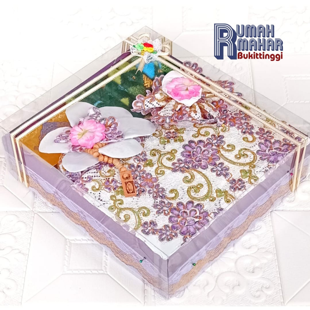 Jual MAHAR PERNIKAHAN/HANTARAN SEPERANGKAT ALAT SHOLAT/MUKENA SUTRA ...