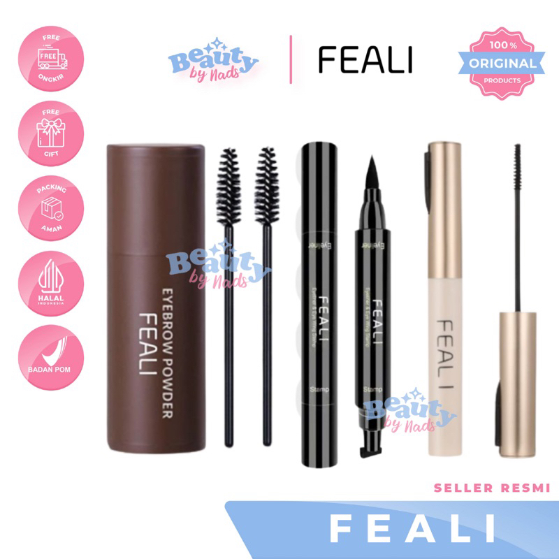 Jual BEAUTYBY.NADS | FEALI EYEBROW POWDER STAP INSTANT CETAKAN ALIS EYE ...