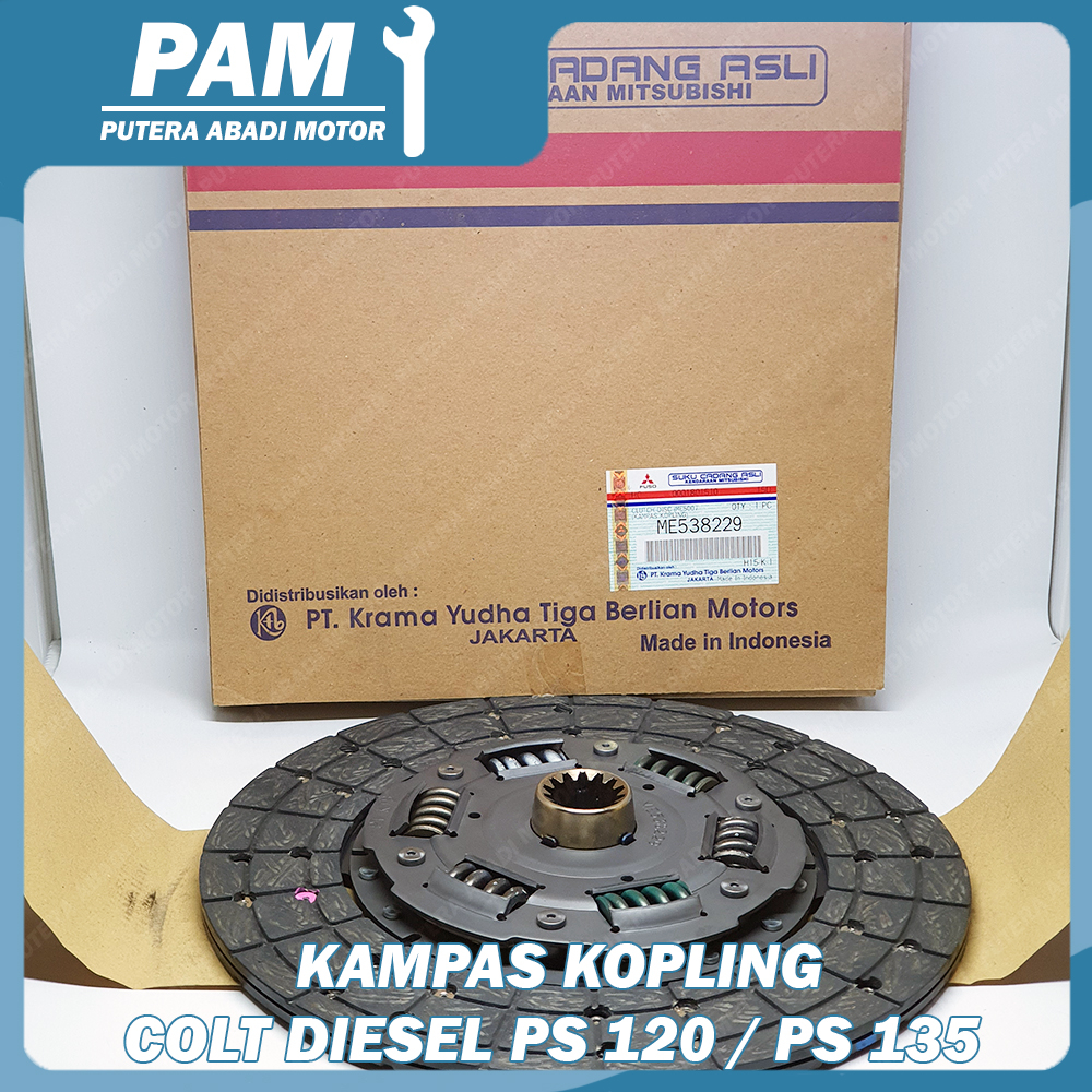 Jual Kampas Kopling Colt Diesel PS120 / PS135 Asli ME538229 Clutch Disc ...