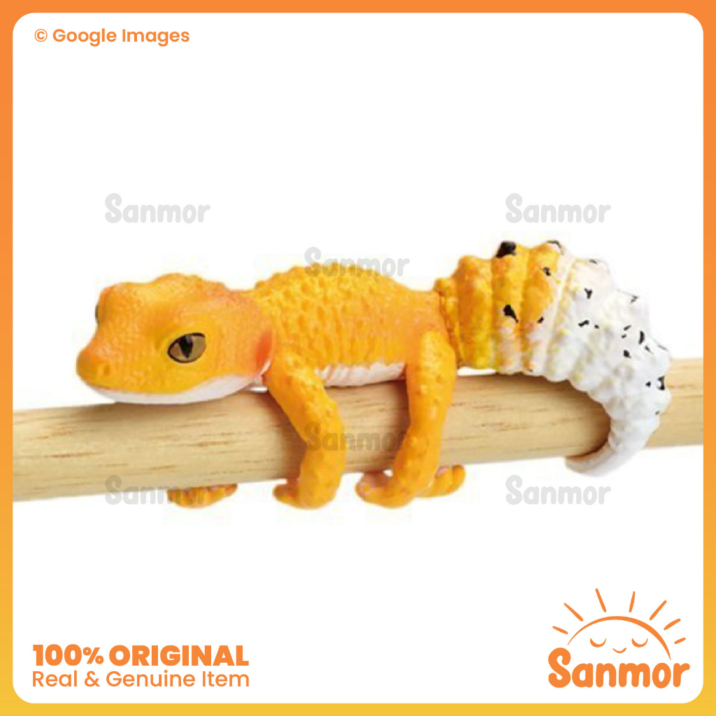 Jual Gachapon Gashapon Pen Hug Figure Hiasan Pulpen Leopard Gecko ...