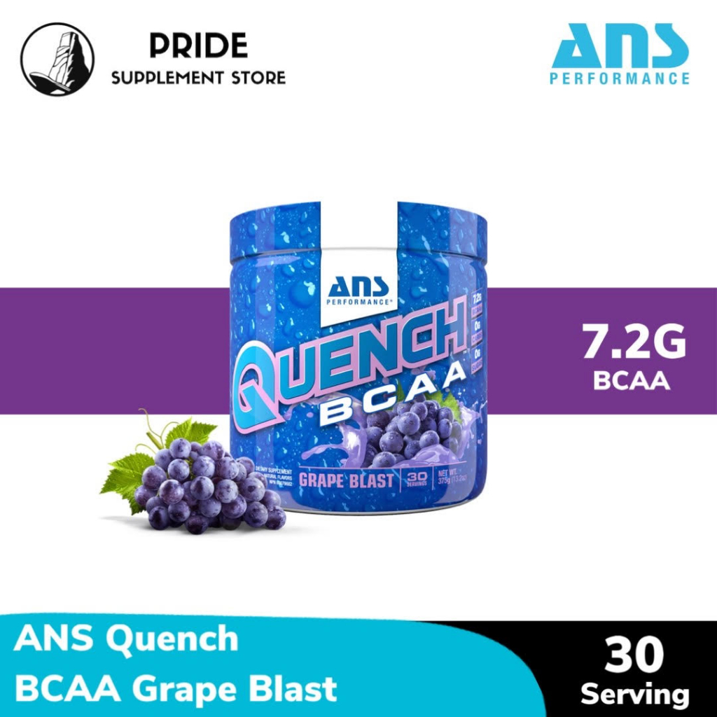 Jual ANS Quench BCAA 30 Servings Sugar Free | Shopee Indonesia