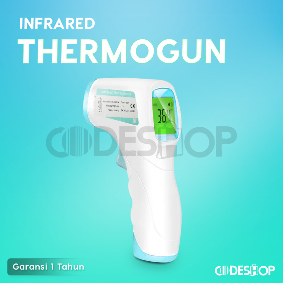 Jual Thermometer Infrared / Thermometer Gun / Suhu Tubuh (HARGA NORMAL ...
