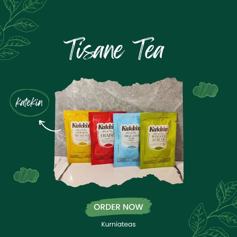 Jual Katekin Tisane/Artisan Tea Paket | Shopee Indonesia