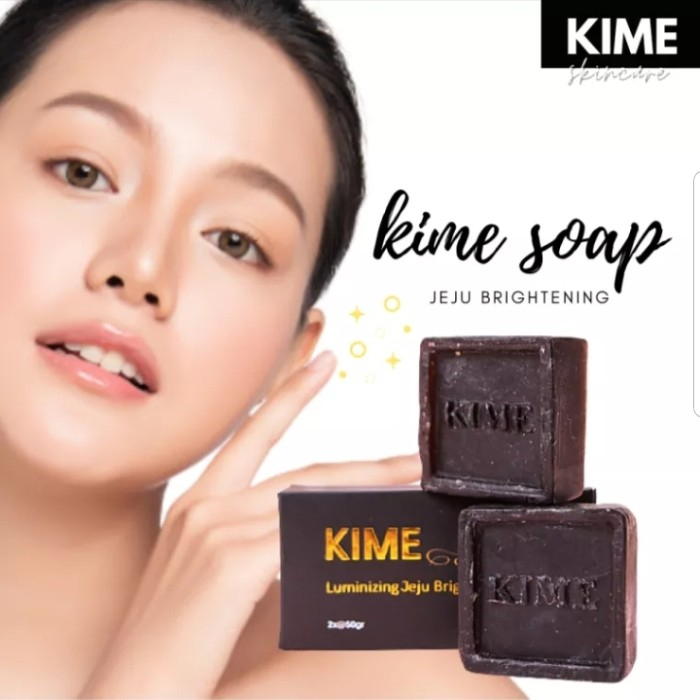 Jual SABUN KIME ORIGINAL KIME SKINCARE LUMINIZING JEJU KOREA ORIGINAL ...