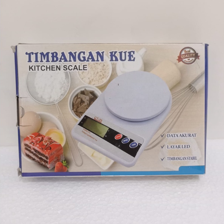 Jual Timbangan Kue Digital 7kg Bahan Material Neraca Electric Scales ...