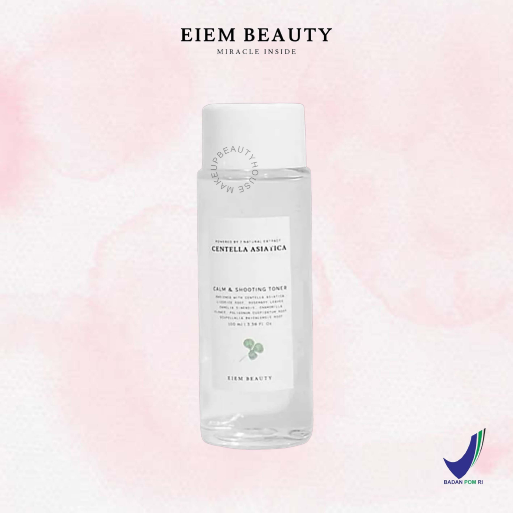 Jual EIEM BEAUTY Centella Asiatica Calm & Soothing Toner 100ml | Shopee ...