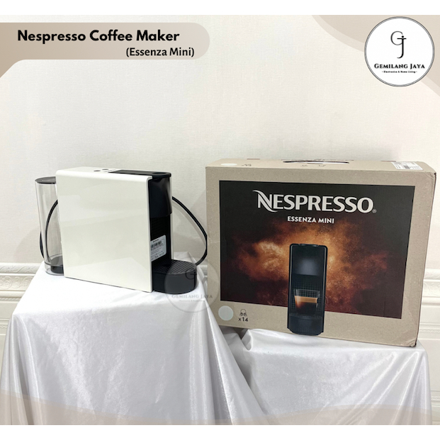 Jual NESPRESSO Essenza Mini Coffee Machine, White (Mesin Kopi) | Shopee Indonesia