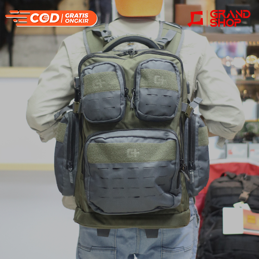 Jual Tas Ransel Trolley Pria Falcon 01 Cartenz Tactical | Shopee Indonesia