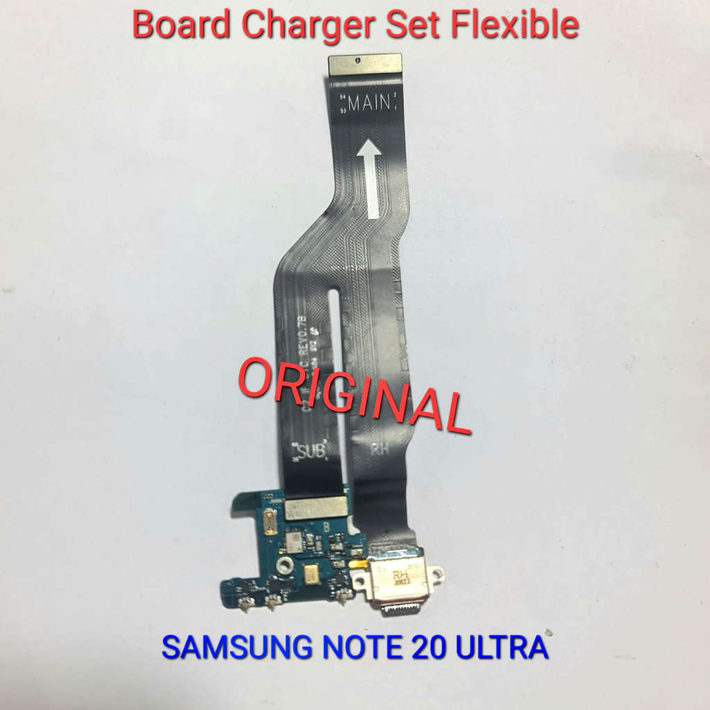 Jual Papan Board Konektor Cas Set Flexible Samsung Note 20 Ultra N985 ...