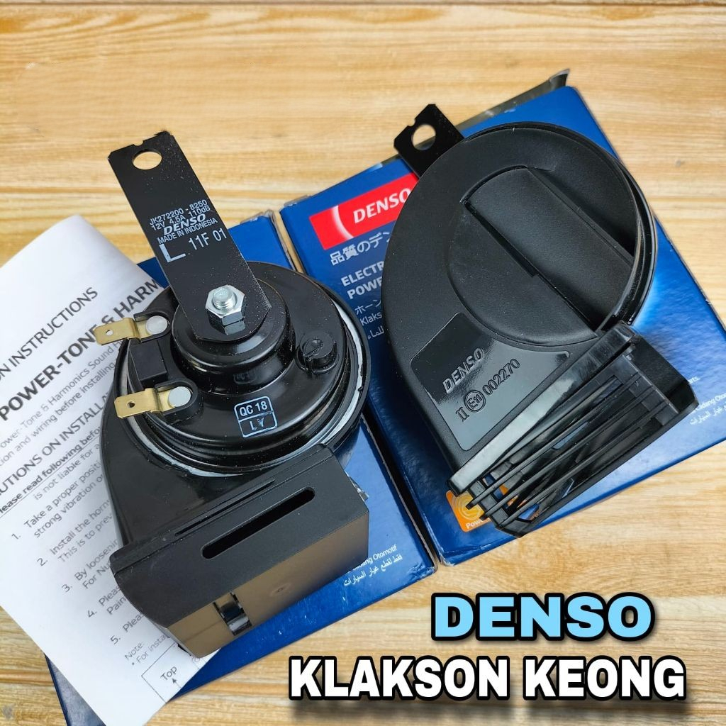 Jual KLAKSON KEONG DENSO Waterpoof TAHAN AIR Original Motor Mobil Universal | Shopee Indonesia