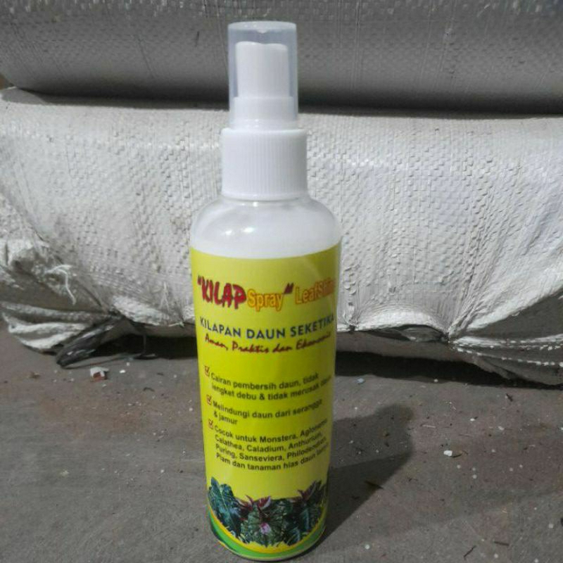 Jual Kilap Spray Leafshine - kilap daun 250ml | Shopee Indonesia