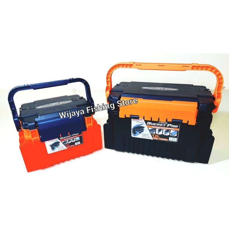 Jual Tempat Peralatan Pancing atau Kotak Box Bucket Pro Daido 6L 12L ...