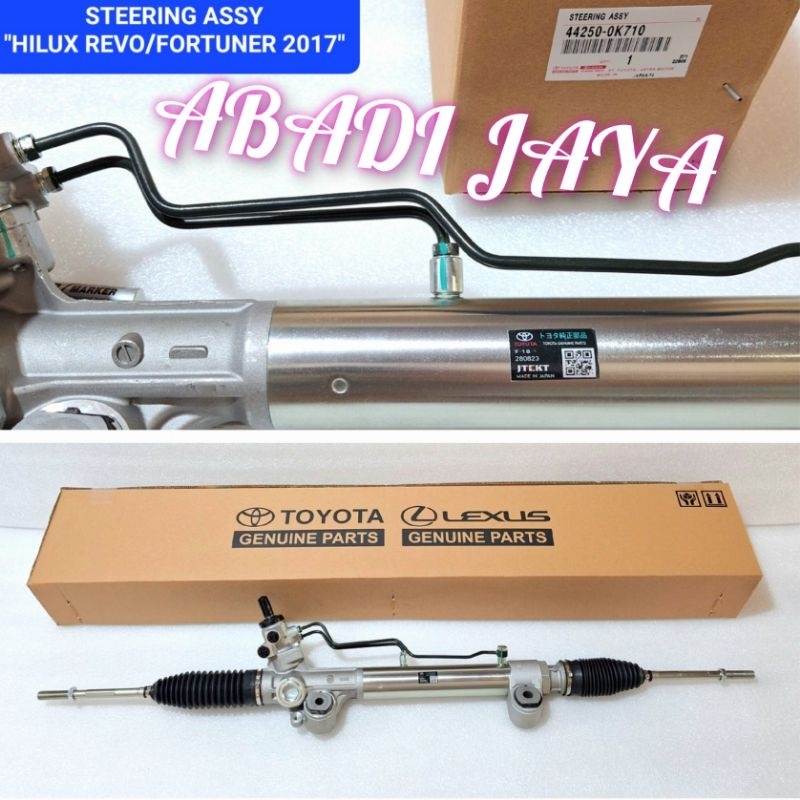 Jual RACK STIR STEER / STEERING RACK HILUX REVO FORTUNER VRZ ORIGINAL ...