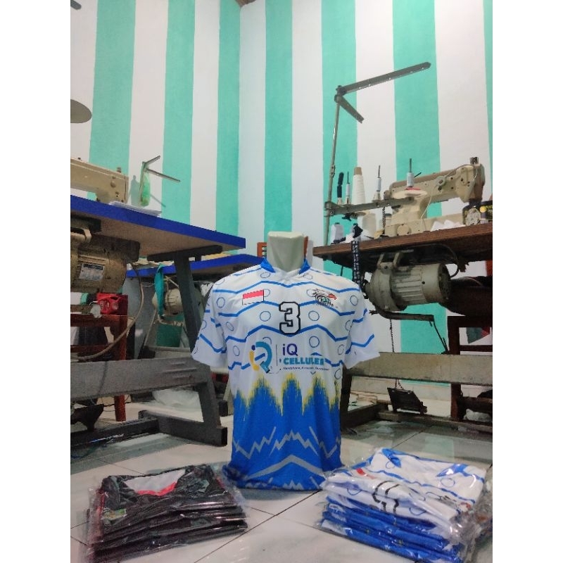 Jual Jersey murah full printing custom, free tambah nama, logo, sponsor ...