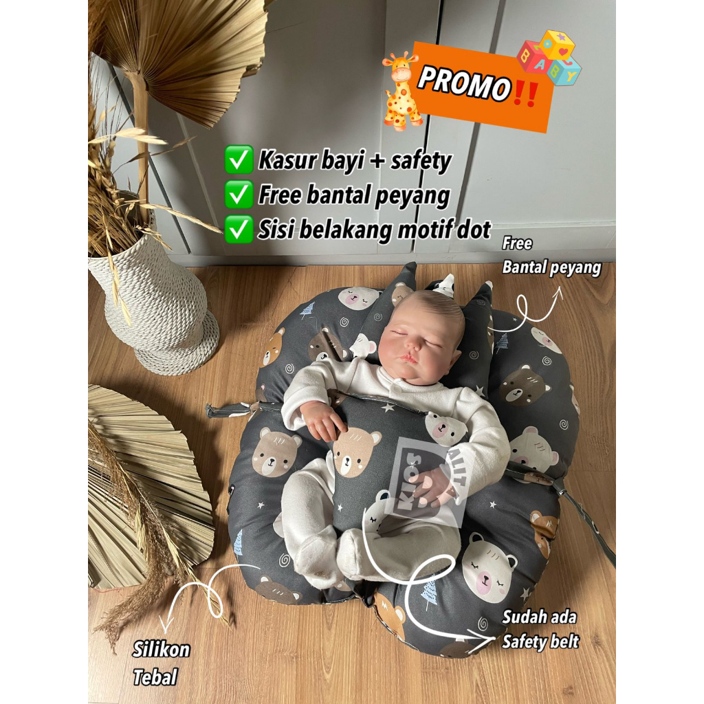 Jual TERMURAH!! PROMO KASUR BAYI SOFA BAYI DILENGKAPI DENGAN SABUK ...