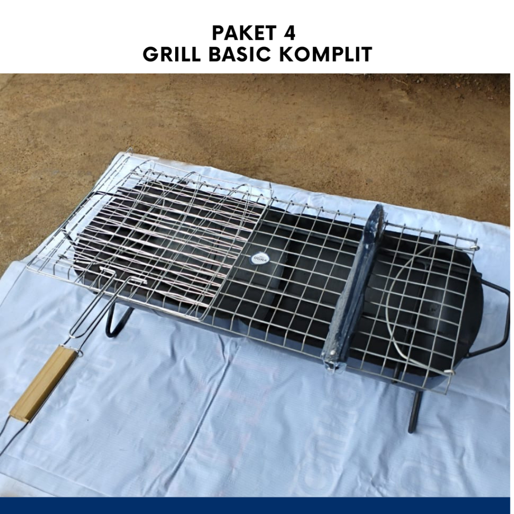 Jual PAKET 4 GRILL BASIC KOMPLIT | Shopee Indonesia