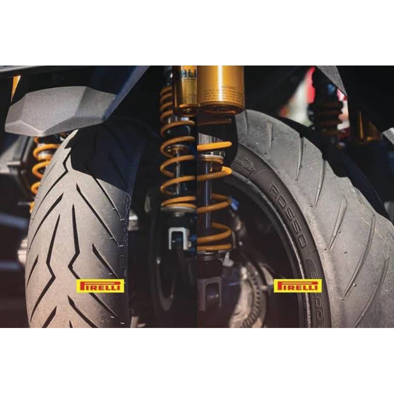 Jual PAKET Ban Pirelli Diablo Rosso 100/80-14 & 140/70-13 ( Honda ADV ...