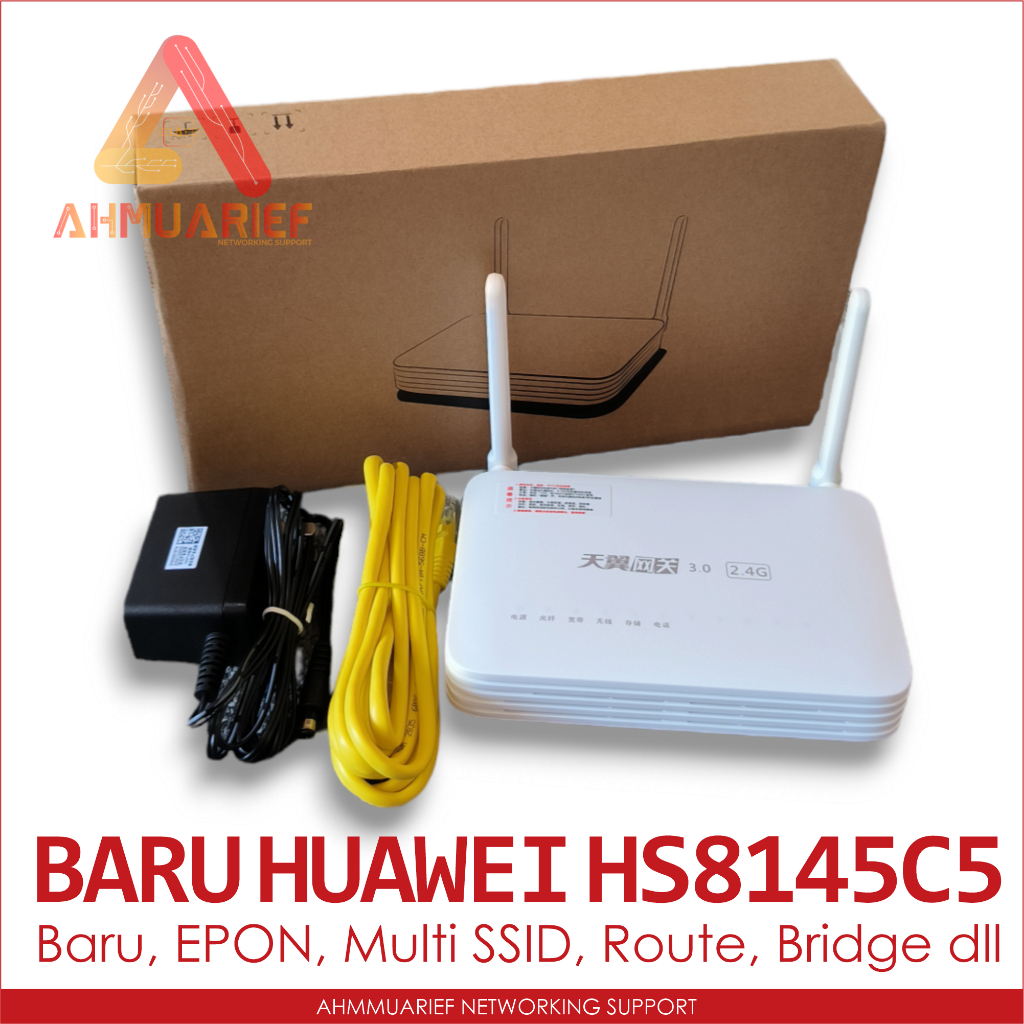 Jual BARU - EchoLife HUAWEI HS8145C5 ONT EPON BUKAN GPON XPON WIRELESS BUKAN HS8145C HG8245H ...