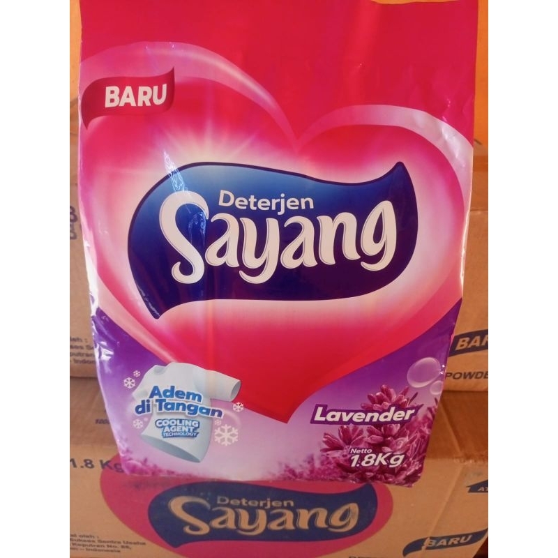 Jual sayang deterjen 1,8kg ukuran besar /JUMBO | Shopee Indonesia
