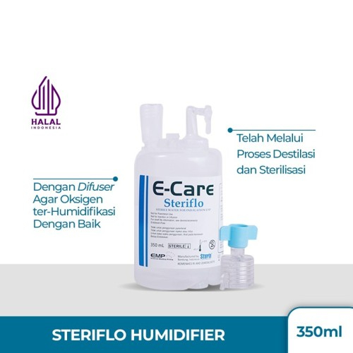 Jual E-CARE STERIFLO HUMADIFIER WATER 350 ML | Shopee Indonesia