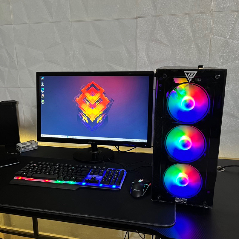 Jual PC GAMING CORE I3 8100 / VGA 8GB RX 560XT / RAM 16GB / SSD 128GB ...