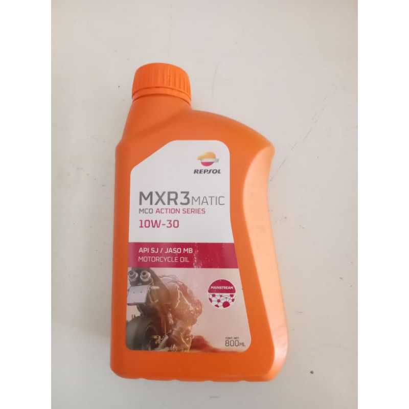 Jual oli mesin repsol MRX3 matic 0.8 (original non kW) | Shopee Indonesia