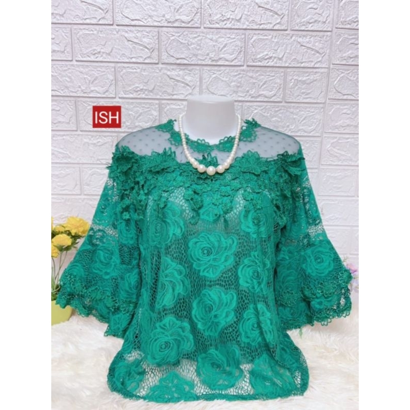 Jual Blus brokat | Shopee Indonesia