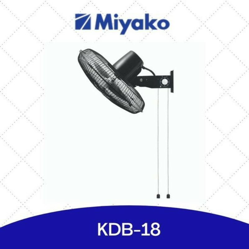 Jual MIYAKO KIPAS ANGIN DINDING KDB 18 KDB-18 KIPAS ANGIN BESI WALL FAN 18 INCH | Shopee Indonesia