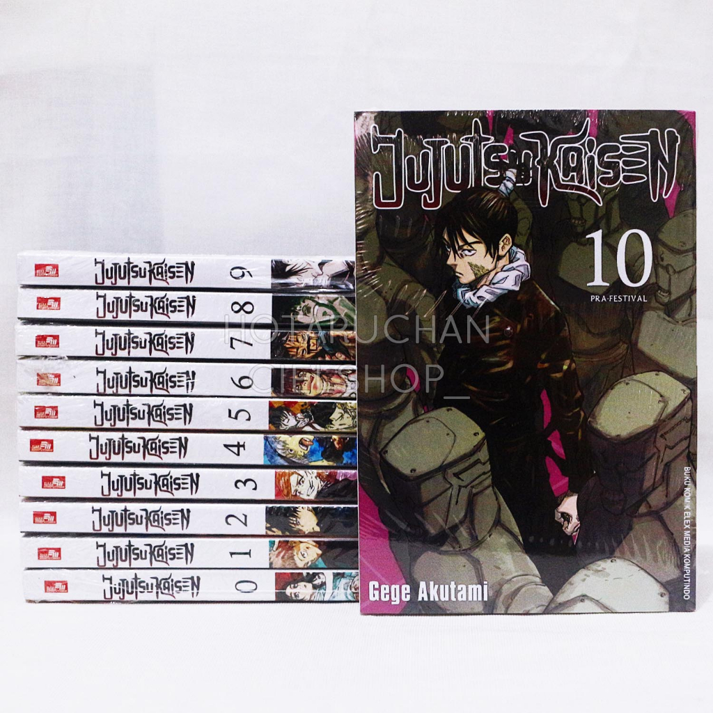 Jual Komik Jujutsu Kaisen SET Vol. 0-10 [by Gege Akutami] | Shopee Indonesia