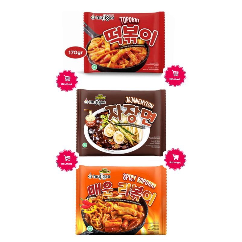 Jual MUJIGAE TOPOKKI, RAPOKKI, JAJANGMYEON | Shopee Indonesia