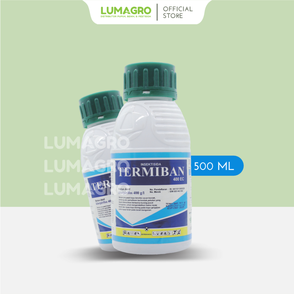 Jual Insektisida Termiban 400EC 500ml Klorpirifos Pengawet dan ...