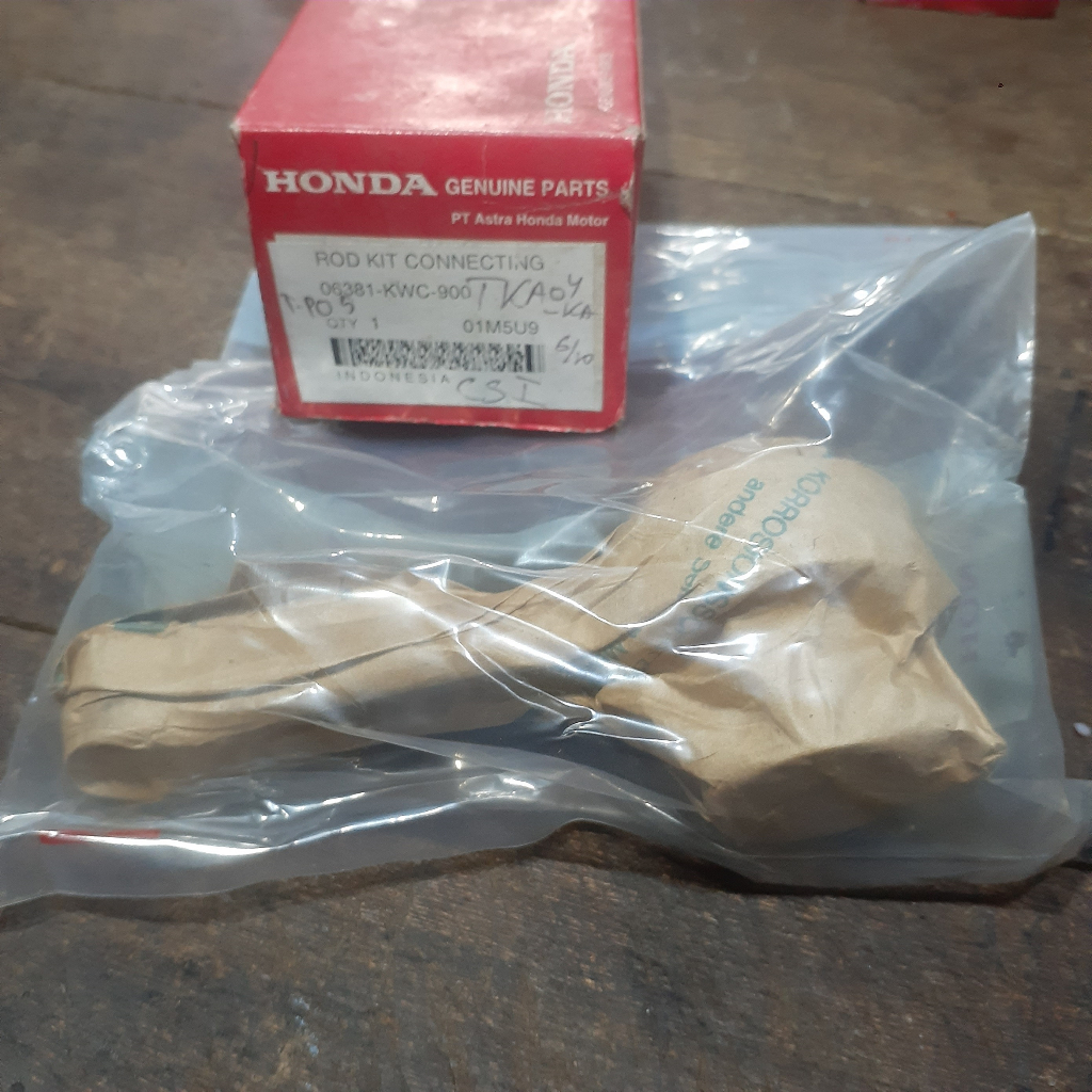 Jual Stang Seher Rod Kit Connecting Honda CS1 06381KWC900 100% Original ...