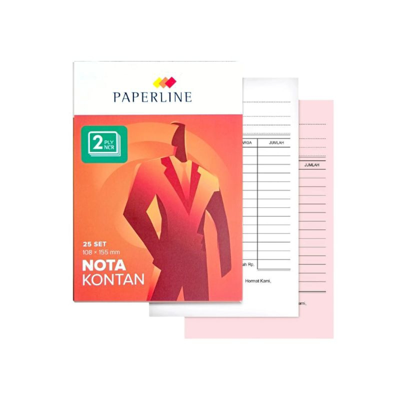 Jual Nota Kontan 2 Ply 25 Set Paperline - Bukti Transaksi Jual Beli ...
