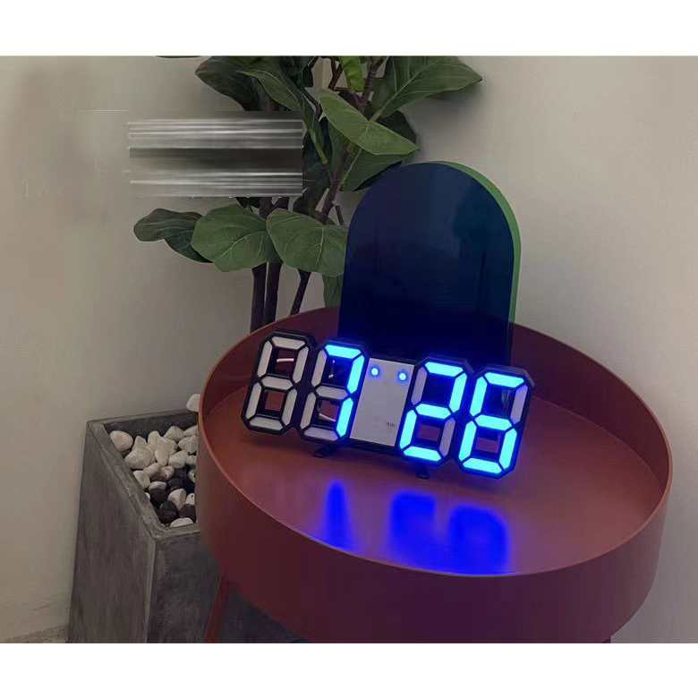 Jual (COD) Jam Meja LED 3D/Jam 3D DIGITAL CLOCK LED / Jam Digital ...