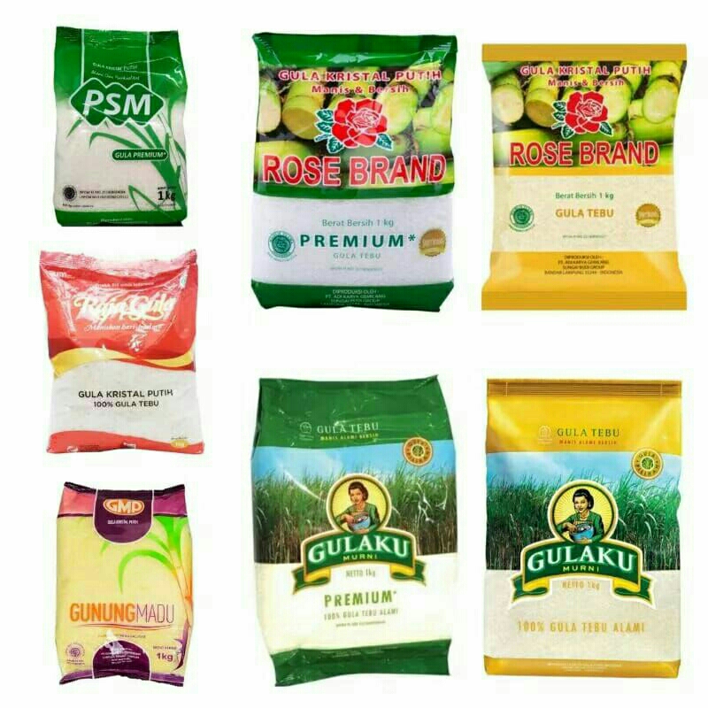 Jual gula kemasan 1kg | Shopee Indonesia