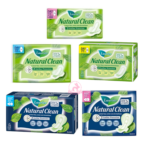 Jual LAURIER NATURAL CLEAN PEMBALUT WANITA | Shopee Indonesia